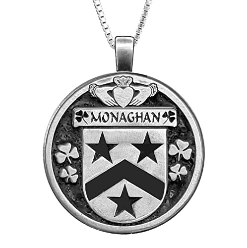 Amazon.com: Monaghan Irish Coat of Arms Disk Pendant : Handmade Products