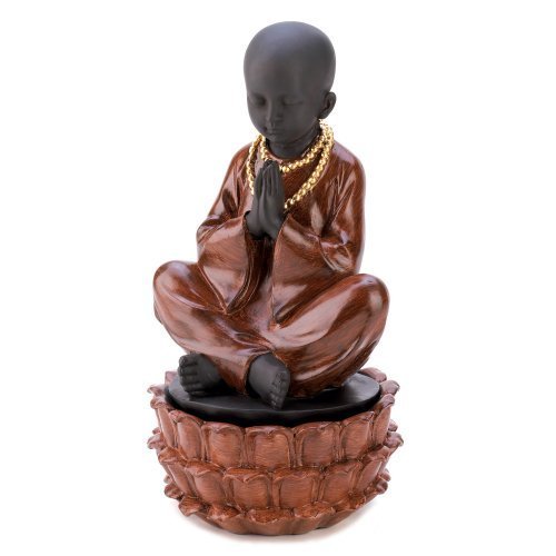 Buy Gifts & Decor Sitting Monk Decorative Jewelry Hidden Treasure Box ...