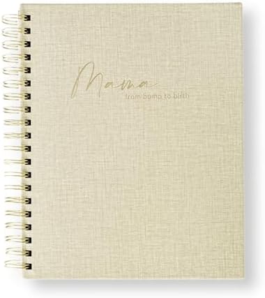 Amazon.com: Pregnancy Journal & Planner for Moms - Hardcover Spiral ...