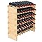 Amazon.com: VEVOR 72 Bottle Upgrade Modular Wine Rack, Continuously Store Pinot Bottles, 8-Tier ...
