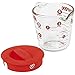 Pyrex Prepware 2-Cup Measuring Cup, Clear with Red Lid and Measurements ...