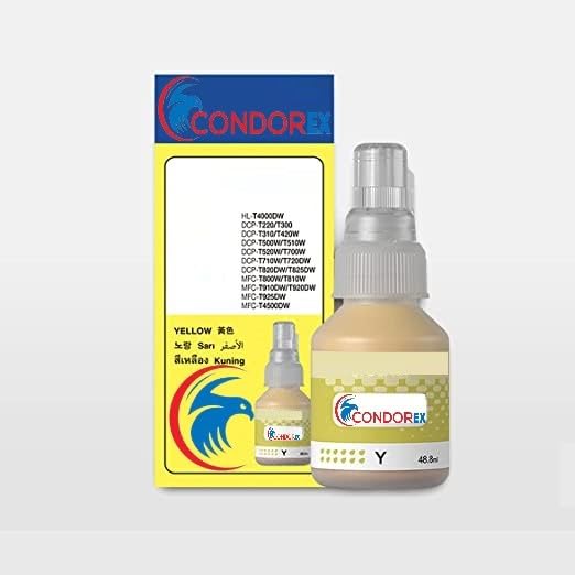 CONDOREX Ink Bottle, Yellow (1 Count), Perfect for Refilling Your ...