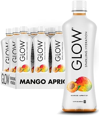 Amazon.com: GLOW Sparkling Hydration Drink – Flavored Sparkling Water ...