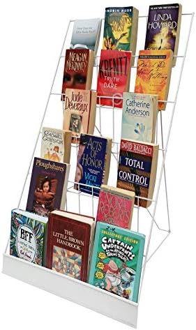 Amazon.com: FixtureDisplays® 4-Tiered 18" Wire Display Rack Literature ...