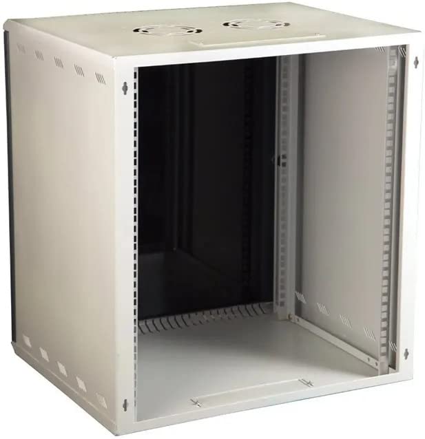 MVIKAS 12U CCTV DVR Rack/Server/NVR/Network Protector Rack Transparent ...