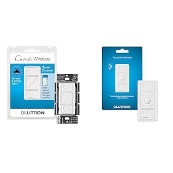 Lutron Caseta Smart Lighting Dimmer Switch for Wall and Ceiling Lights ...