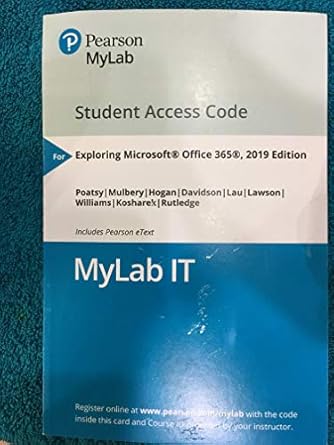 Mylab It with Pearson Etext - Access Card - For Exploring Microsoft ...