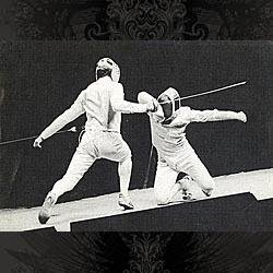 Poster of Two Classical Epee Fencers Fencing in Old Days : Amazon.in ...
