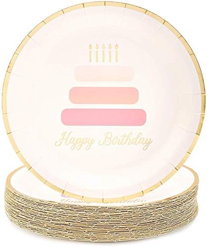 Amazon.com: Chinco 100 Pcs Preppy Smile Face Birthday Party Decorations ...