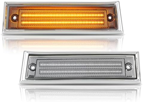 Amazon.com: Bestview LED Side Marker Lights for 1981-1991 Chevy C10 C20 ...