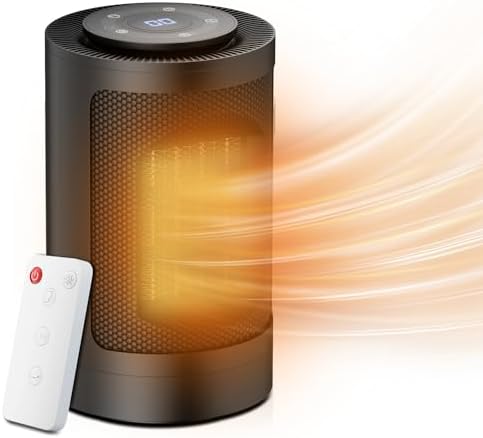 Amazon.com: Abolee Space Heaters with Motion Sensor, 1500W Ceramic ...