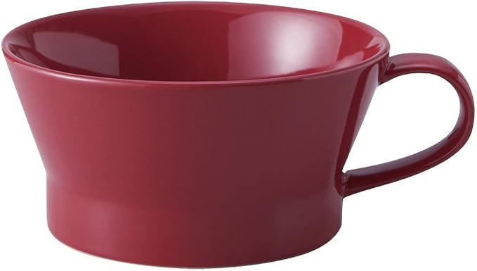 Amazon.co.jp: TAMAKI HINATA ヒナタ スープカップ350ml 電子レンジ対応 家庭用食洗器対応 レッド T ...