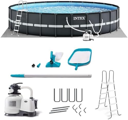 Amazon.com: Intex Ultra XTR Frame 18' x 52" Above Ground Swimming Pool ...