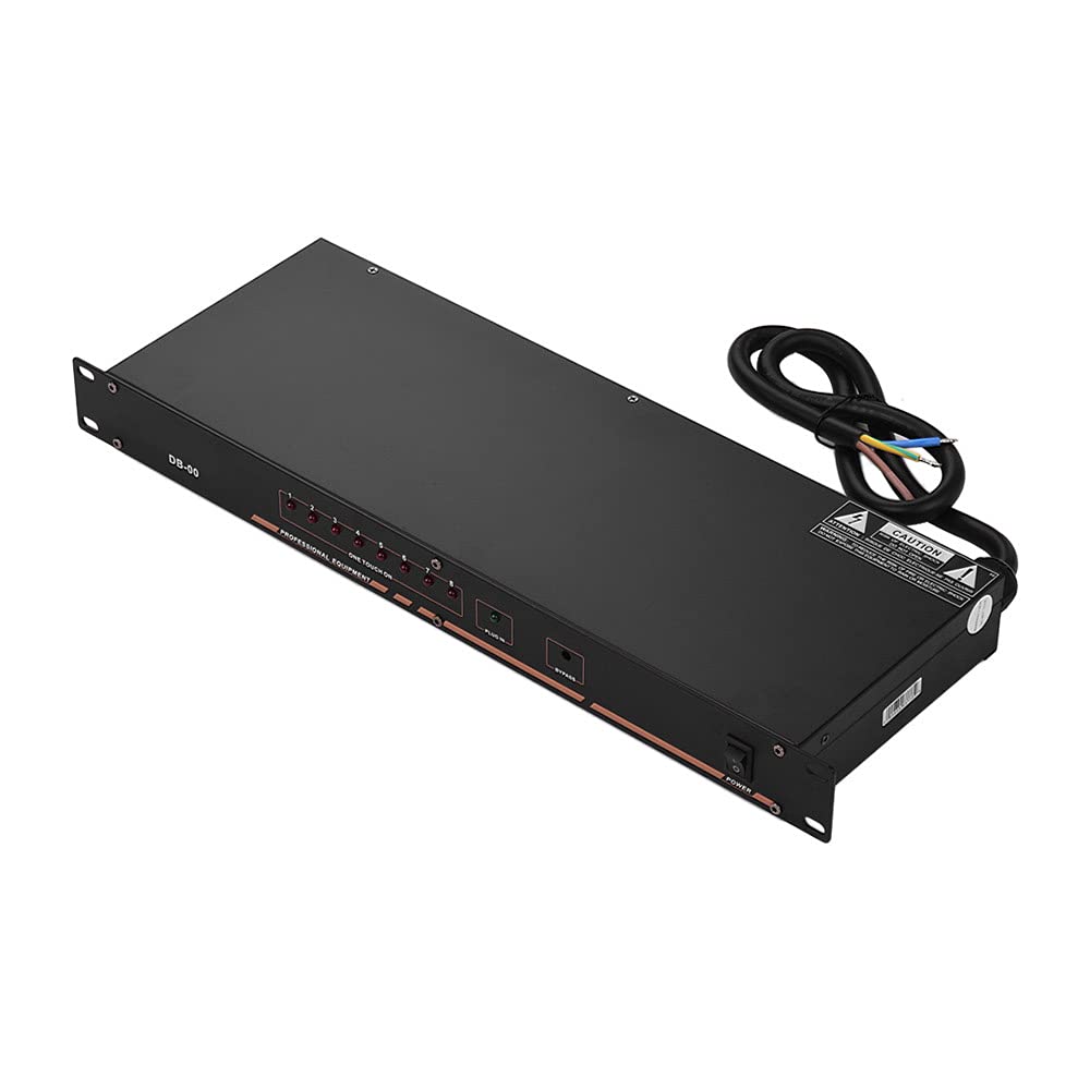 Sequencer Db 00 8 Outlet Rack Mount Power Sequence Controller ...