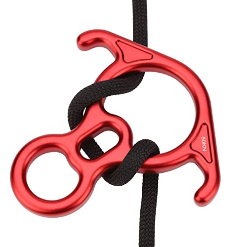 Snapklik.com : Figure 8 Descender 50kN Climbing Descender Rescue ...