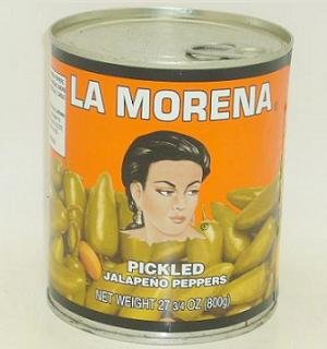 Amazon.com : La Morena Whole Jalapenos Peppers, 27 oz. : Fresh Chile ...