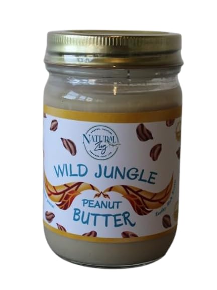 Amazon.com : Natural Zing Wild Jungle Peanut Butter | 12oz, 12 Servings ...