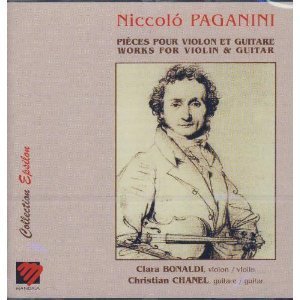 Paganini: Violin & Guitar Work: Niccolo Paganini, Clara Bonaldi ...