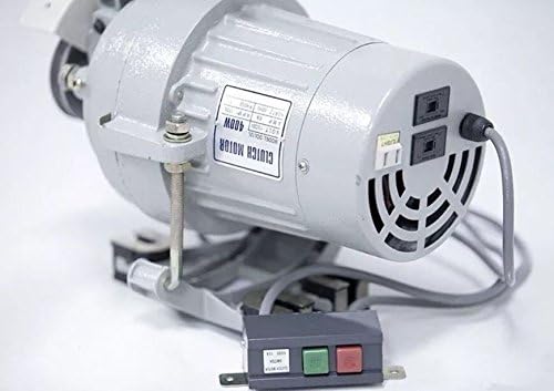 Amazon.com: Clutch Motor Industrial Sewing Machine 1/2 HP/110/220 V ...