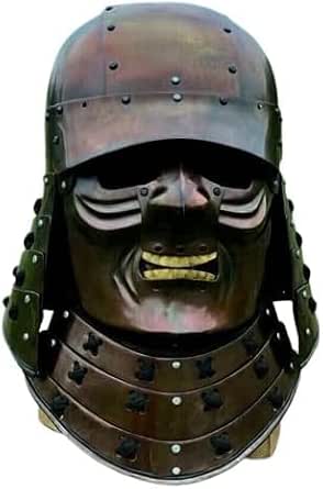 Amazon.com: Medieval Steel Samurai Armor Helmet Halloween Cosplay ...