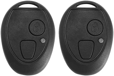 VGOL 2Pcs 2 Button Remote Key Shells Replacement Compatible with Rover ...