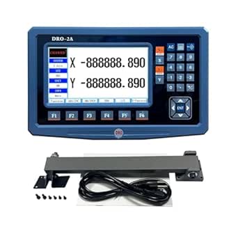 DRO Digital Readout 2 Axis Screen DRO Readout Display Linear Scale for ...