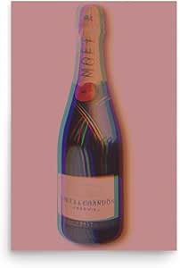 Amazon.com: Rose Gold Moet Chandon Matte Poster: Posters & Prints