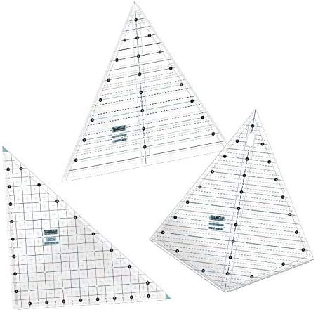 Buy TrueCut, Triangle Equilateral Ruler, 60 Degree, Innovative Ruler ...