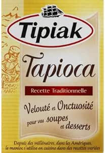 Tipiak Tapioca, recette traditionnelle, velouté et onctuosité pour vos ...