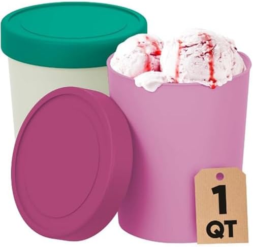 Amazon.com: Starpack 'Freeze the Day' Ice Cream Storage Container for ...