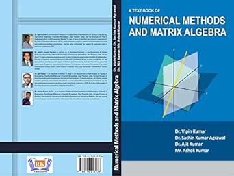 Buy NUMERICAL METHODS AND MATRIX ALGEBRA Book Online at Low Prices in India | NUMERICAL METHODS ...