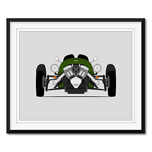 Amazon.com: Custom Car Posters Morgan 3 Wheeler (2012-2021) Print Wall ...