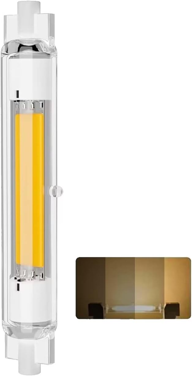 R7S Bulb 118mm LED Dimmable 30W Natural White 4000K 3000LM,New R7S COB ...