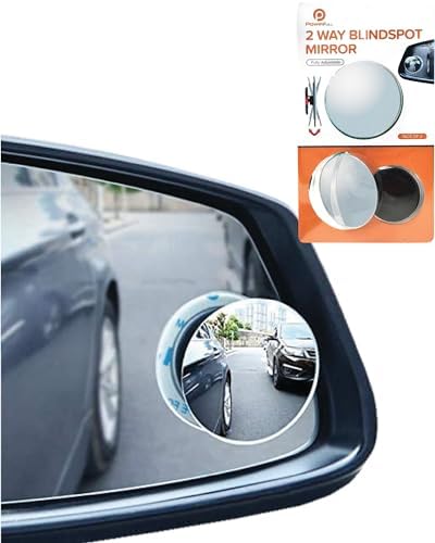 Powerfull Blind Spot Mirrors for Cars - (2 Pack) Universal Circle ...