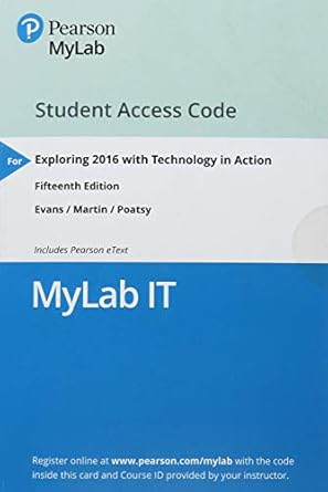MyLab IT with Pearson eText - Access Card - for Exploring 2016 with ...