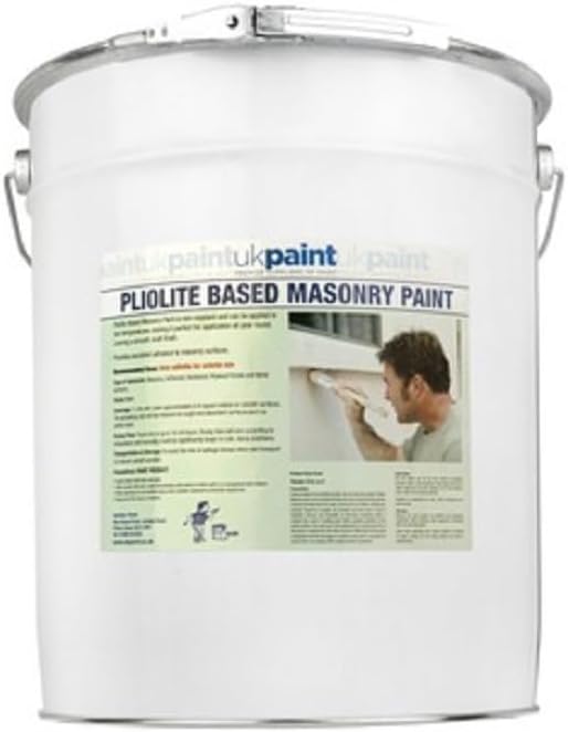 20 Litres - Pliolite Masonry Paint - Brilliant White : Amazon.co.uk ...