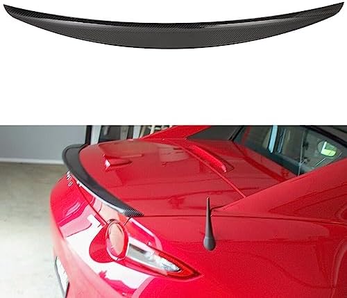 Amazon.com: SCITOO Carbon Fiber Rear Window Spoiler Wing Fits for 2016 ...