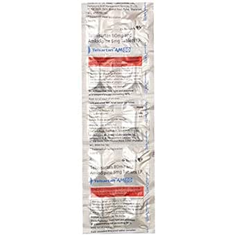 Telsartan-AM 80mg - Strip of 10 Tablets : Amazon.in: Health & Personal Care