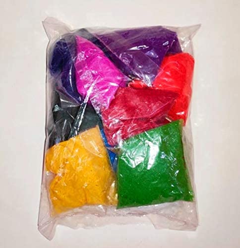 Buy Rangoli Colour, Powder Kolam, Muggu (Rangoli Colors Pack) Floor ...