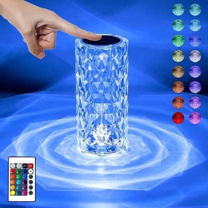 Buy Crystal Night Light Mood Making Light with Color Changing Features ...