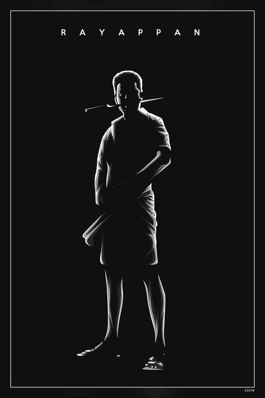 POSTERDADDY Thalapathy Vijay Actor Bigil Black Hero Kollywood Master ...
