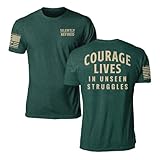 ・ブランド:Til Valhalla Project・啓発を広めるのに役立ちます: このグラフィックTシャツを着て、ベテランライフへのサポートを誇らしげに身につけましょう。 会話を刺激し、理解を促進し、倒れた英雄を記念してデザインされたこの...