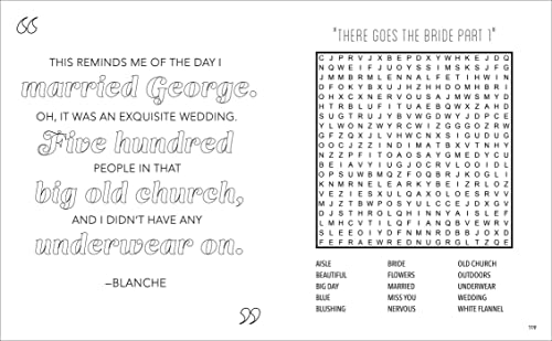 Snapklik.com : The Golden Girls Word Search, Quips, Quotes And Coloring ...