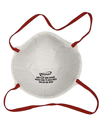 Buy Magnum MH Cup N95 Mask NIOSH Approved Pack of 5 Online at Low ...
