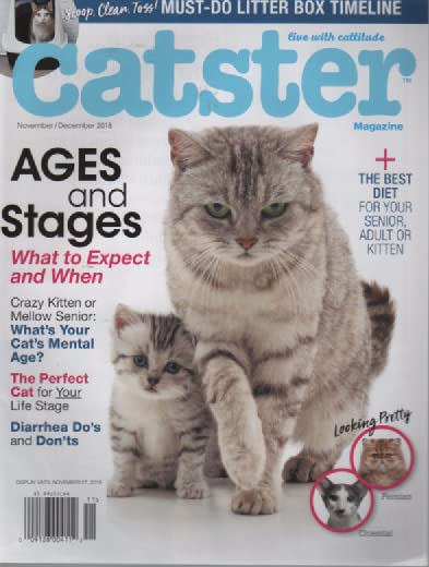 Catster Magazine November December 2018: Amazon.com: Books