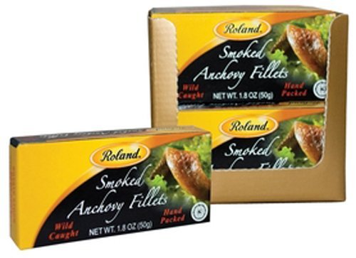 Amazon.com : Roland, Anchovy Fillet Rolled, 1.8 OZ (Pack of 12 ...