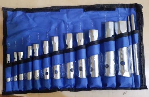 Taparia Tubular Box Spanners Set TS 12P (12 pcs Set), 10 x 10 mm ...