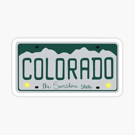 Amazon.com - USA All State License Plate Sticker |Vinyl| Decal Wall ...
