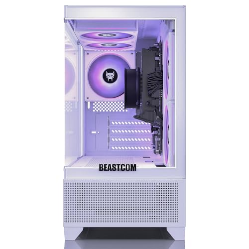 BEASTCOM Q3 Gaming PC Desktop Computer AMD Ryzen 5 3400G, 4K Vega ...