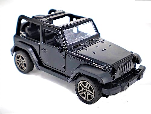 VJMART 1:32 Scale Open Top Thar Model SUV Toy Car - Openable Doors ...